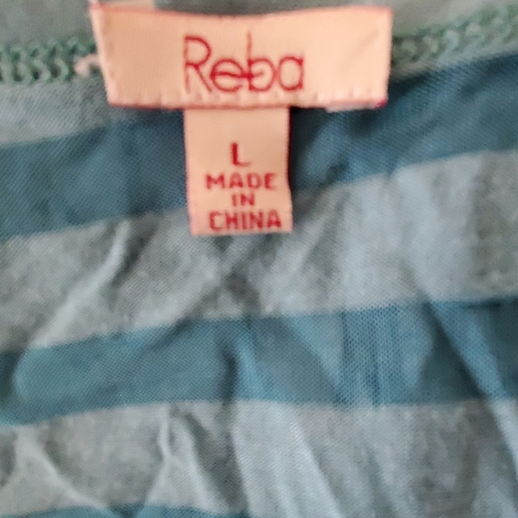 Reba | Tops | Reba Long Sleeve Rhinestone Top | Poshmark